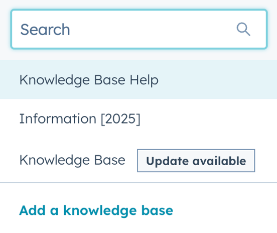 Migrate your knowledge base
